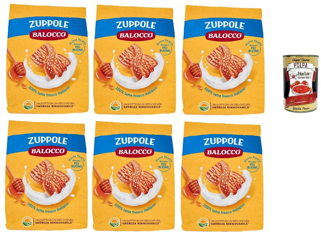 Balocco Zuppole Biscotti con latte italiano, Kekse mit italienischer M ...