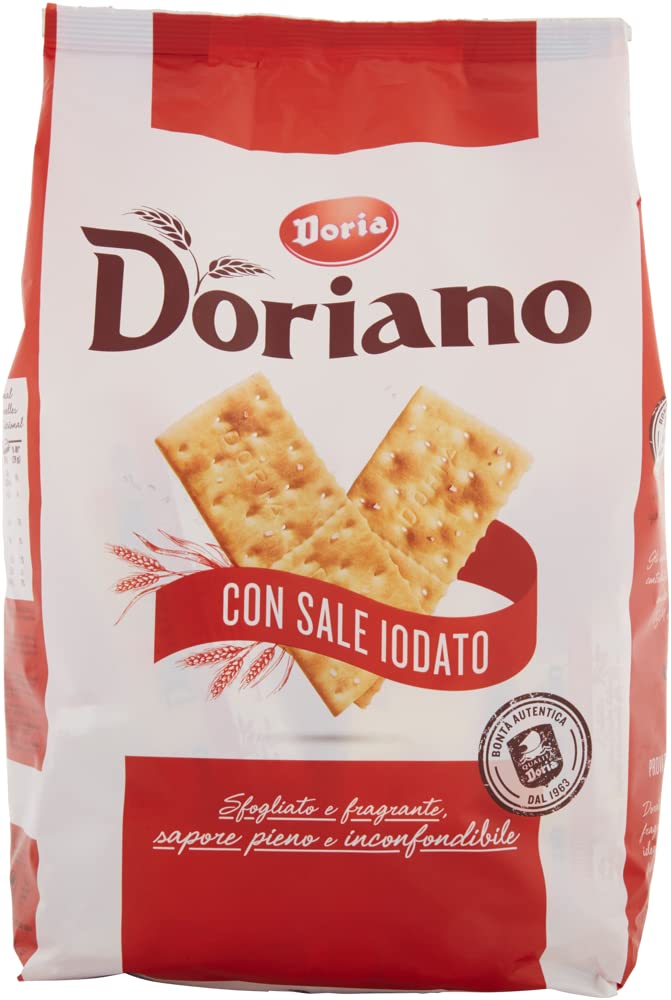 3x Doria Doriano Crackers salati Salzgebäck gesalzen 700g kekse gebäck ...