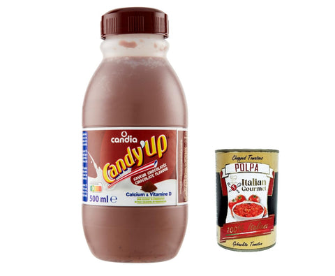24x Candia CANDY'UP Chocolate Flavour Milch und Schokolade trinkfertig ...