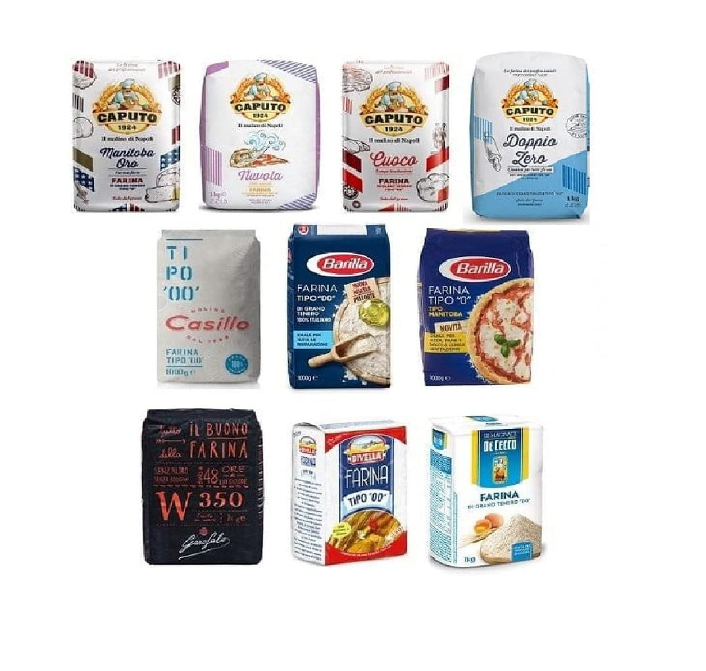Testpaket Farine Italiane Italienisches Mehl Caputo De Cecco Divella B ...