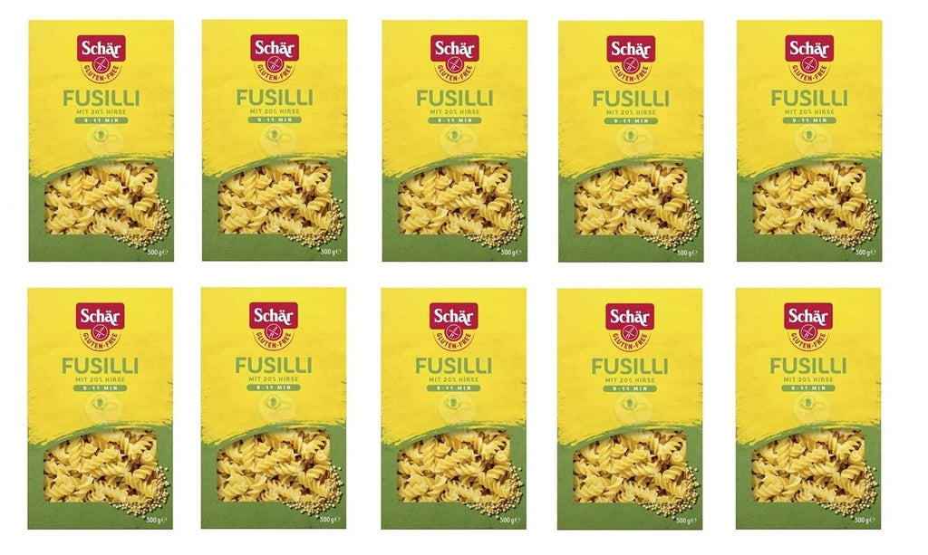 Schar SCHÄR Senza Glutine Fusilli 10x500g | Original italienisch ...