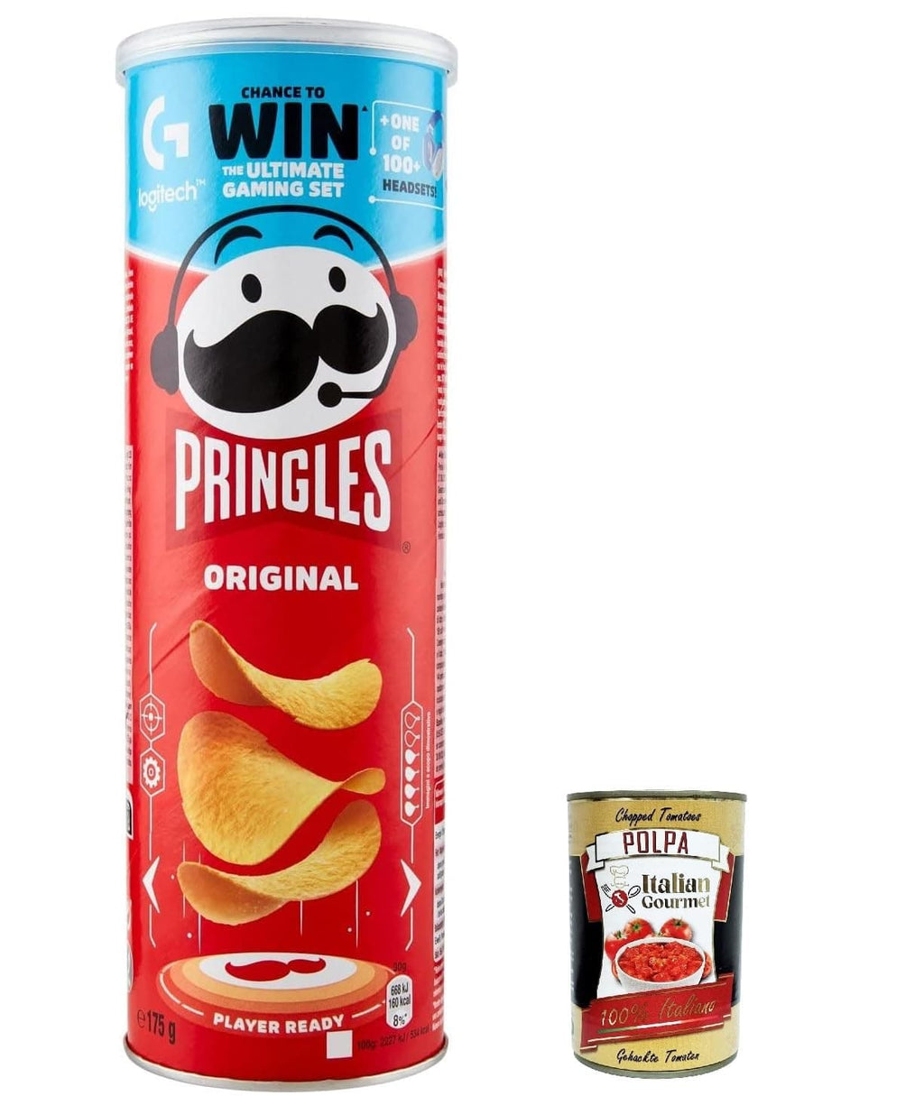 10x Original Chips, der unwiderstehliche Snack in der praktischen Dose ...