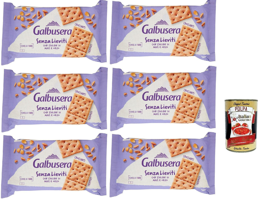 Galbusera Senza Lieviti Cracker con Farine di Mais e Orzo, Cracker mit ...