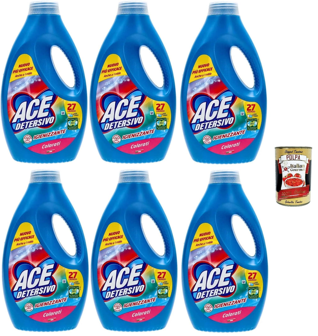 ACE Detersivo Lavatrice Colorati - Waschmaschine Flüssigwaschmittel ...