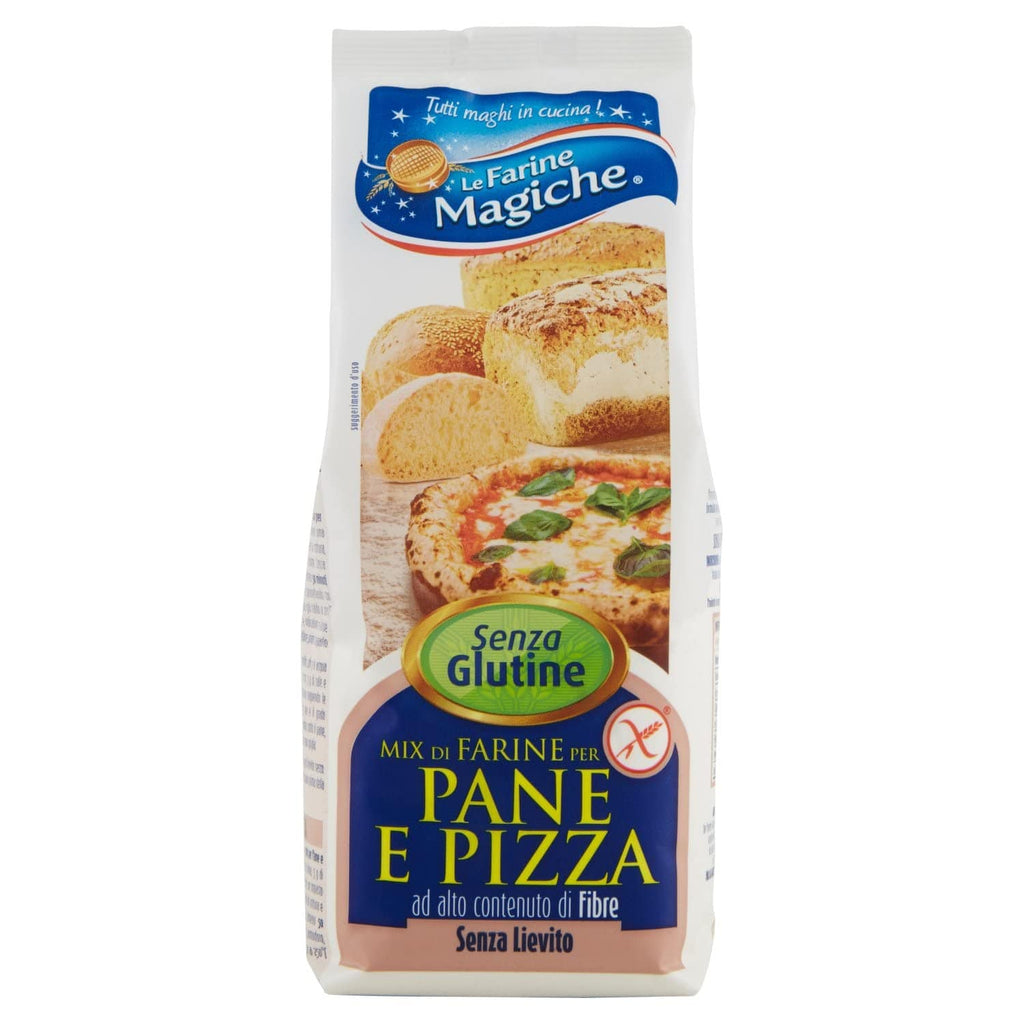 Lo conte Le Farine Magiche Mix di Farine per Pane e Pizza Senza Glutin ...