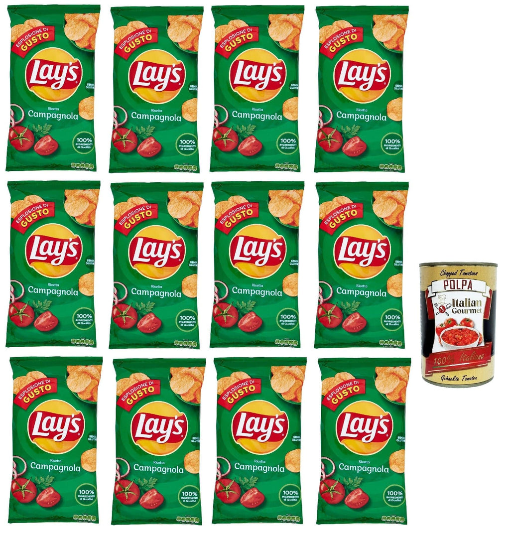 Lays Lay's Campagnola Chips Patatine Kartoffelchips gesalzen 12x 133g ...