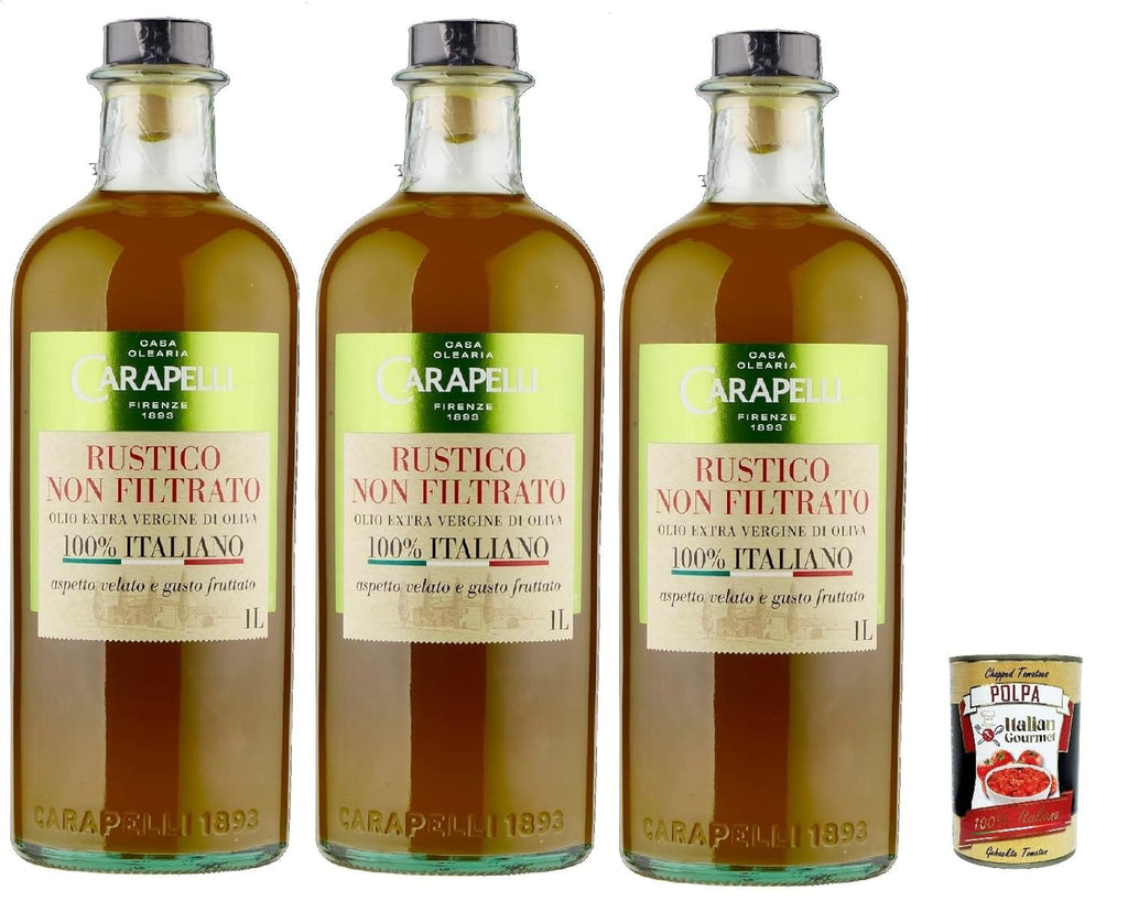 Carapelli Rustico Non Filtrato Extra Vergine Original italienisch ...