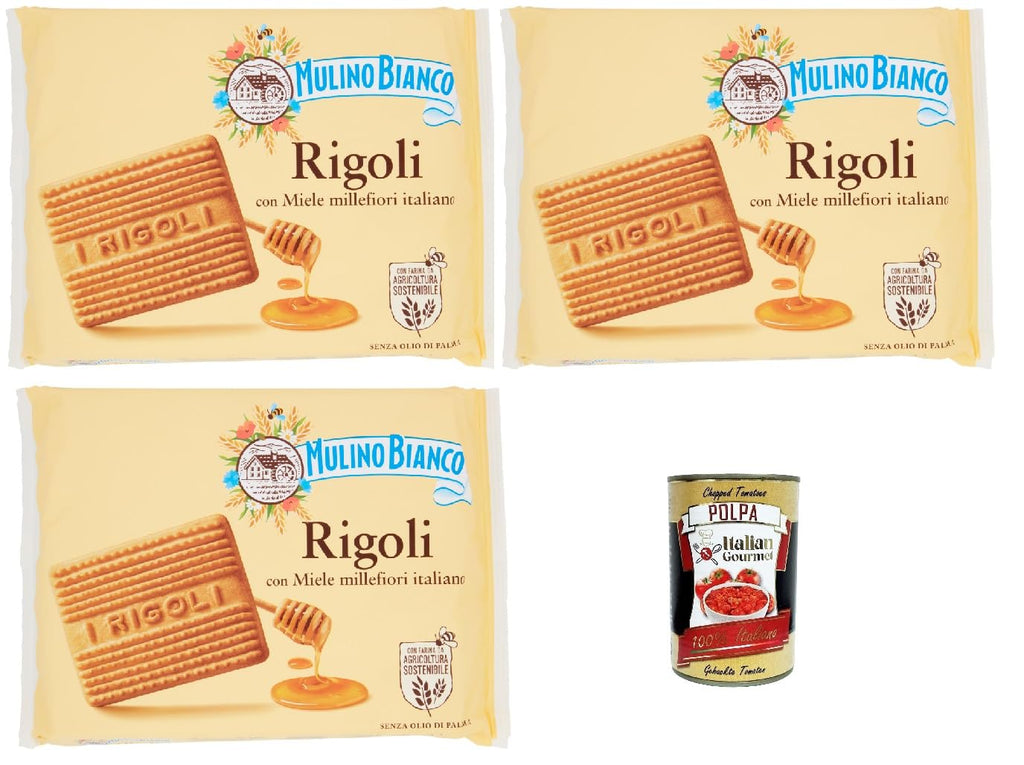 Mulino Bianco Rigoli Biscotti con Miele Millefiori Italiano, Kekse mit ...