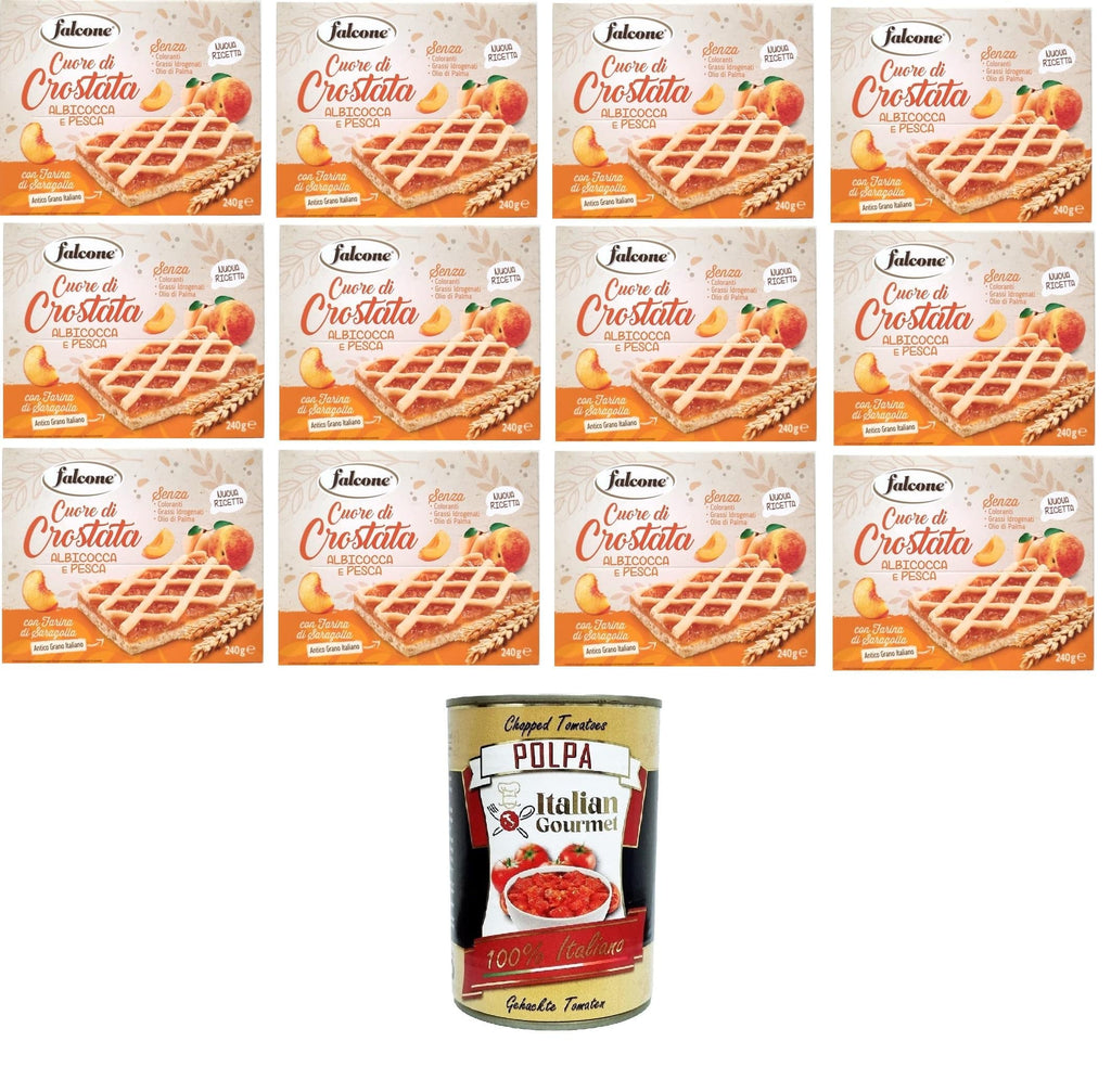 Falcone Cuore di Crostata Albicocca e Pesche Original italienisch ...