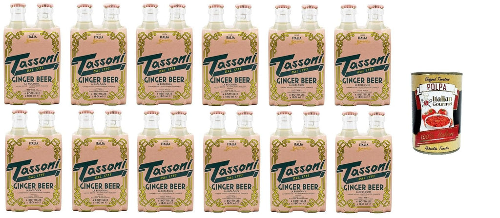 Tassoni Ginger Beer 4 x 180 ml Ginger Ale italienisch Original ...