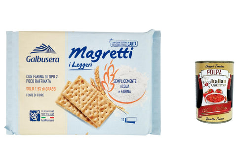 3x Galbusera Magretti Kekse mit Malz und Gerste 380g kuchen biscuits c ...