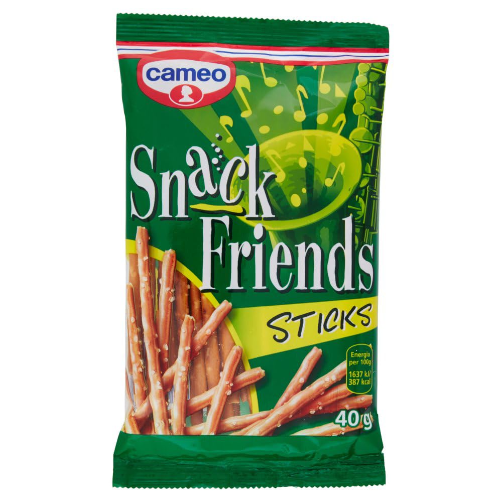 40x Cameo Snack Friends Sticks,Elsässer Sticks im 40g-Beutel + Italian ...