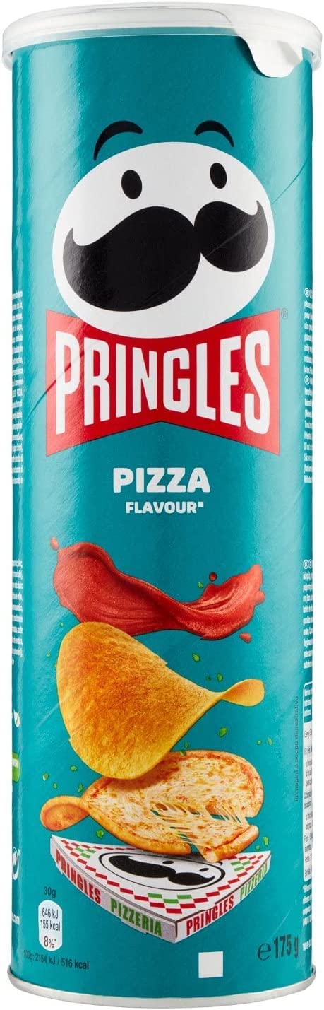 3x Pringles Perfect Flavour Pizza Patatine 160g Kartoffel chips ...