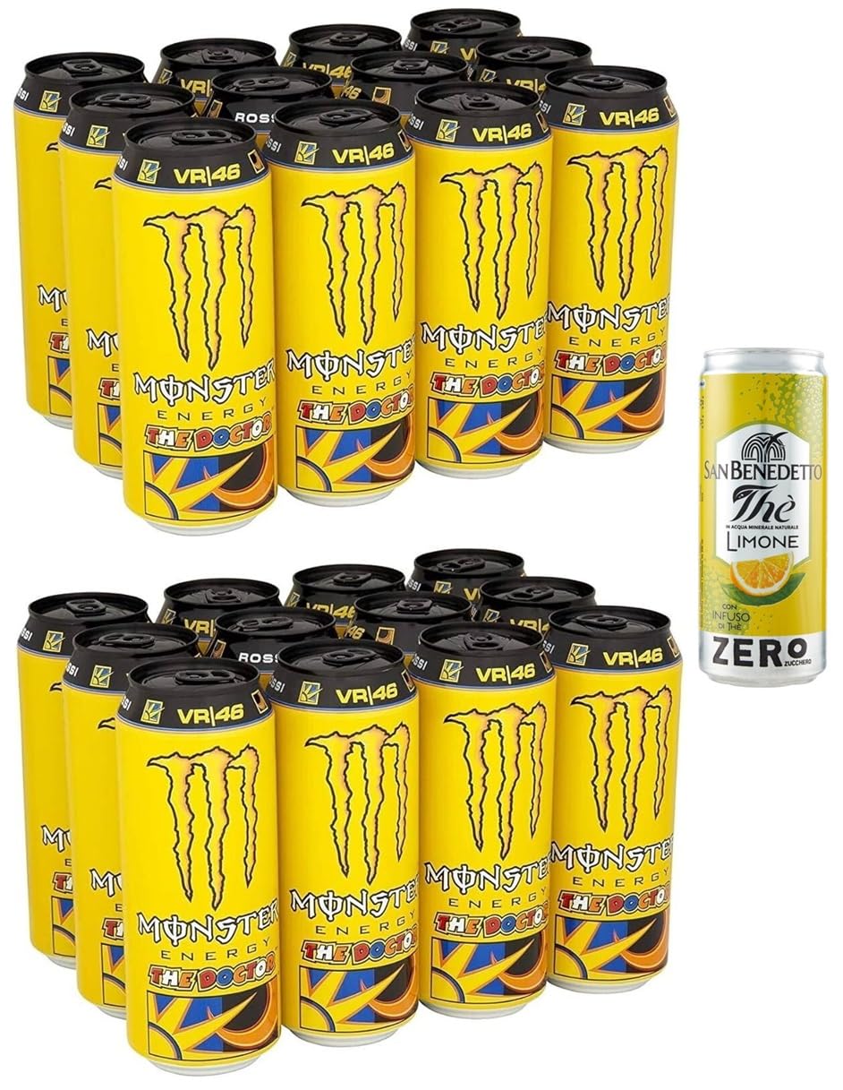 24er-Pack Monster The Doctor Energy Drink,Erfrischender alkoholfreier ...