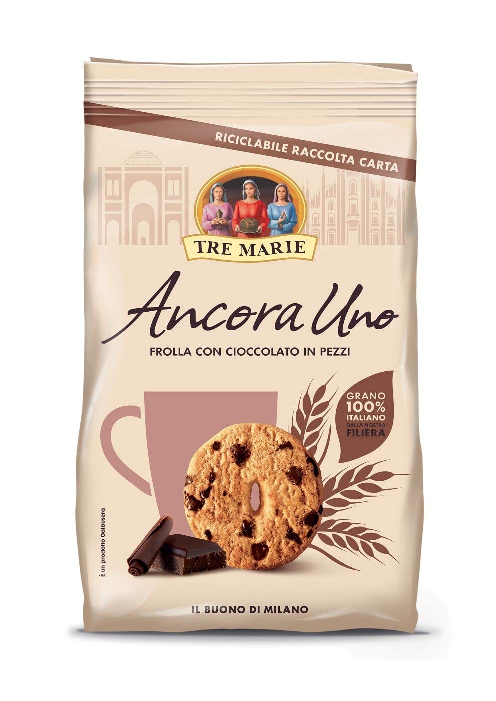 3x Tre Marie Ancora Uno Frolla con cioccolato in pezzi Kekse mit Schok ...